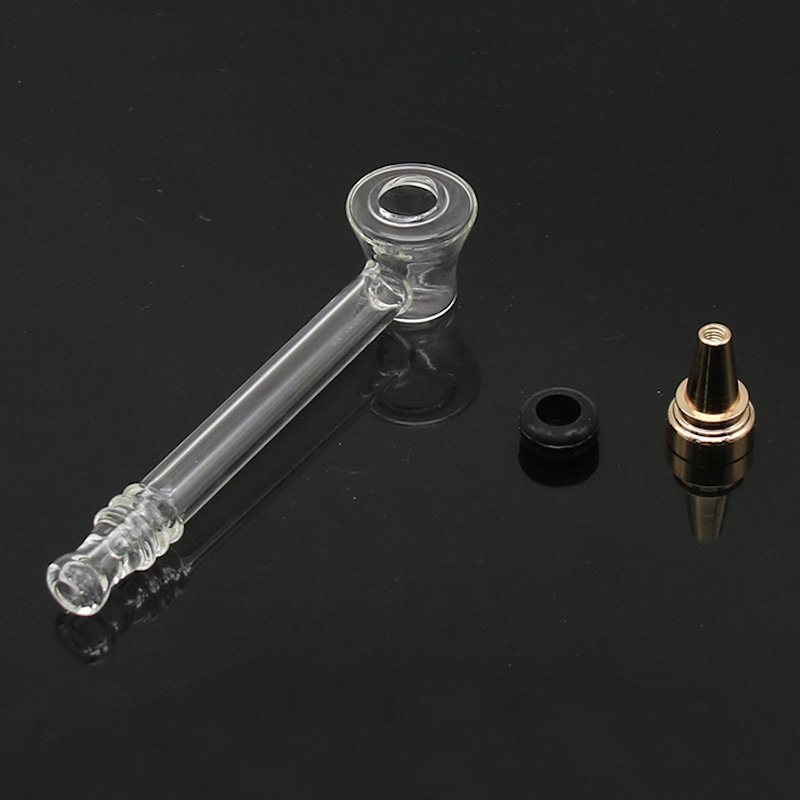 Nouvelle Arrivée Pipe En Verre Pyrex Main Pipes En Verre Tabac À Fumer ...