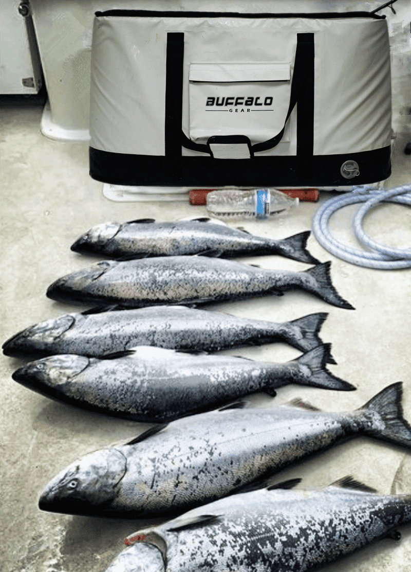 40x22x10 in Leakproof, Insulated Flat Bottom Fish Kill Bag | Buffalo ...