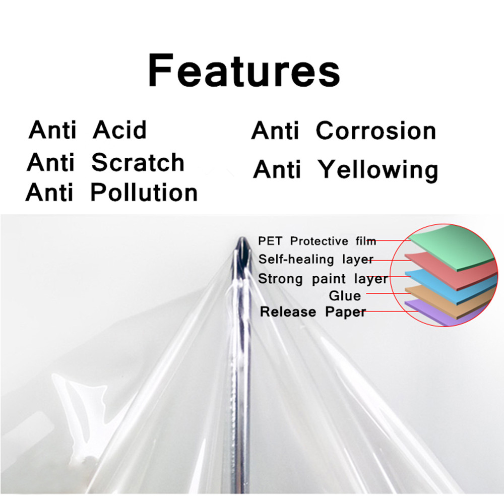 7.5mil Clear TPU PPF Paint Protection Film PPF Instant Self-healing ...
