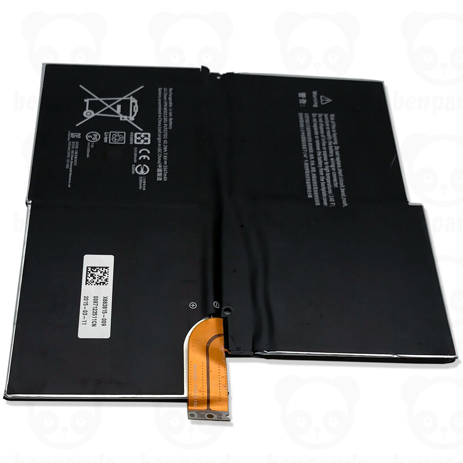 NEW 7.6V 5547mAh Battery G3HTA005H For Microsoft Surface pro 3 pro3 ...
