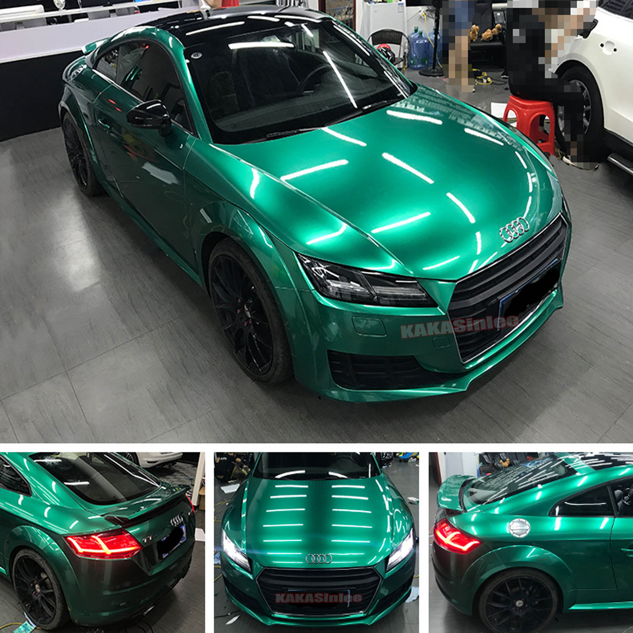 Car Wrap Vs Paint Durability CARLIKE CL EM Matte Electro Metallic