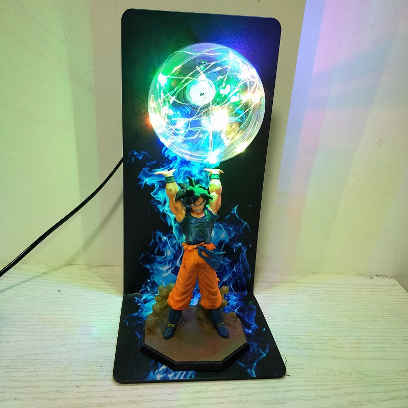 Lampe de table - Dragon Ball Z Force bombs Figurine lampe de chevet LED ...
