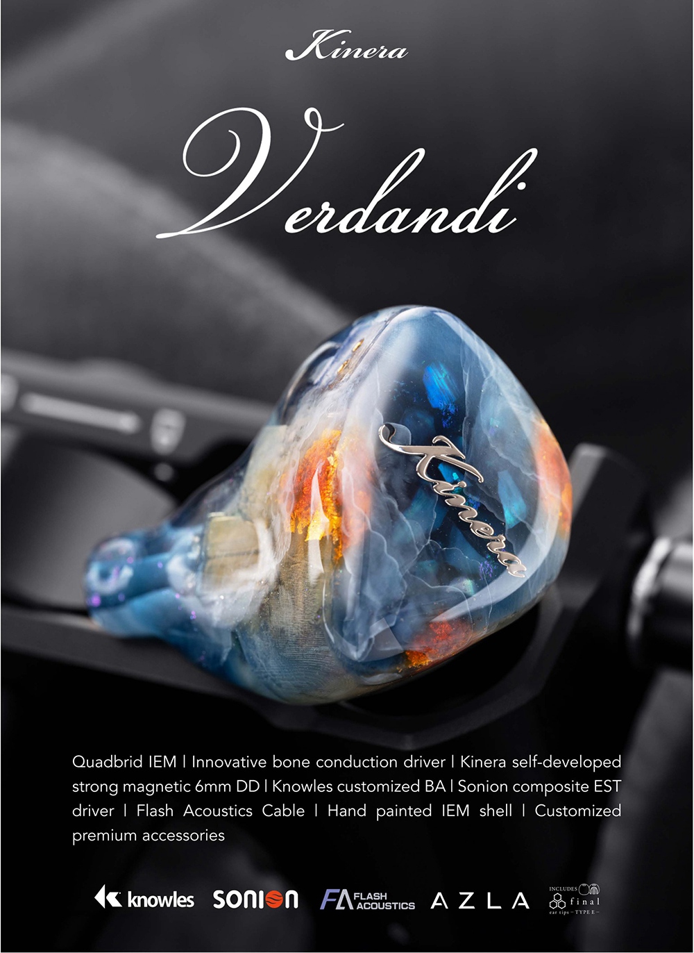Kinera Imperial Verdandi 1BC+2 Knowles BA+2 Sonion EST+1DD In-Ear ...