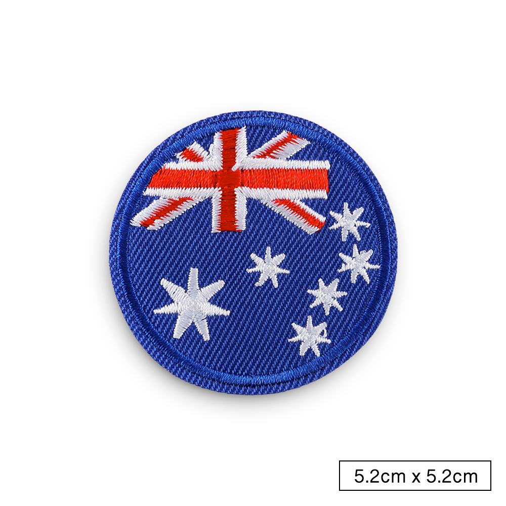 Australian Aussie Australia FLAG Embroidered Sew On / Iron On Patch ...