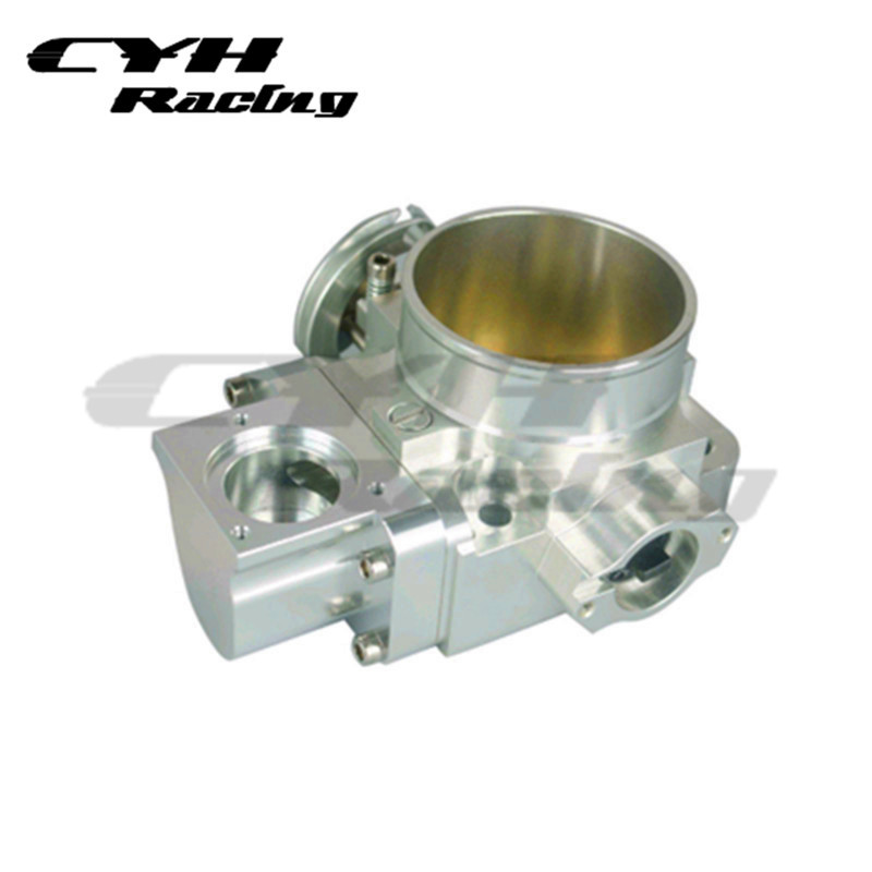 70MM Aluminum Throttle Body For Mitsubishi Lancer Evo 7 8 9 4G63T 01-05 ...