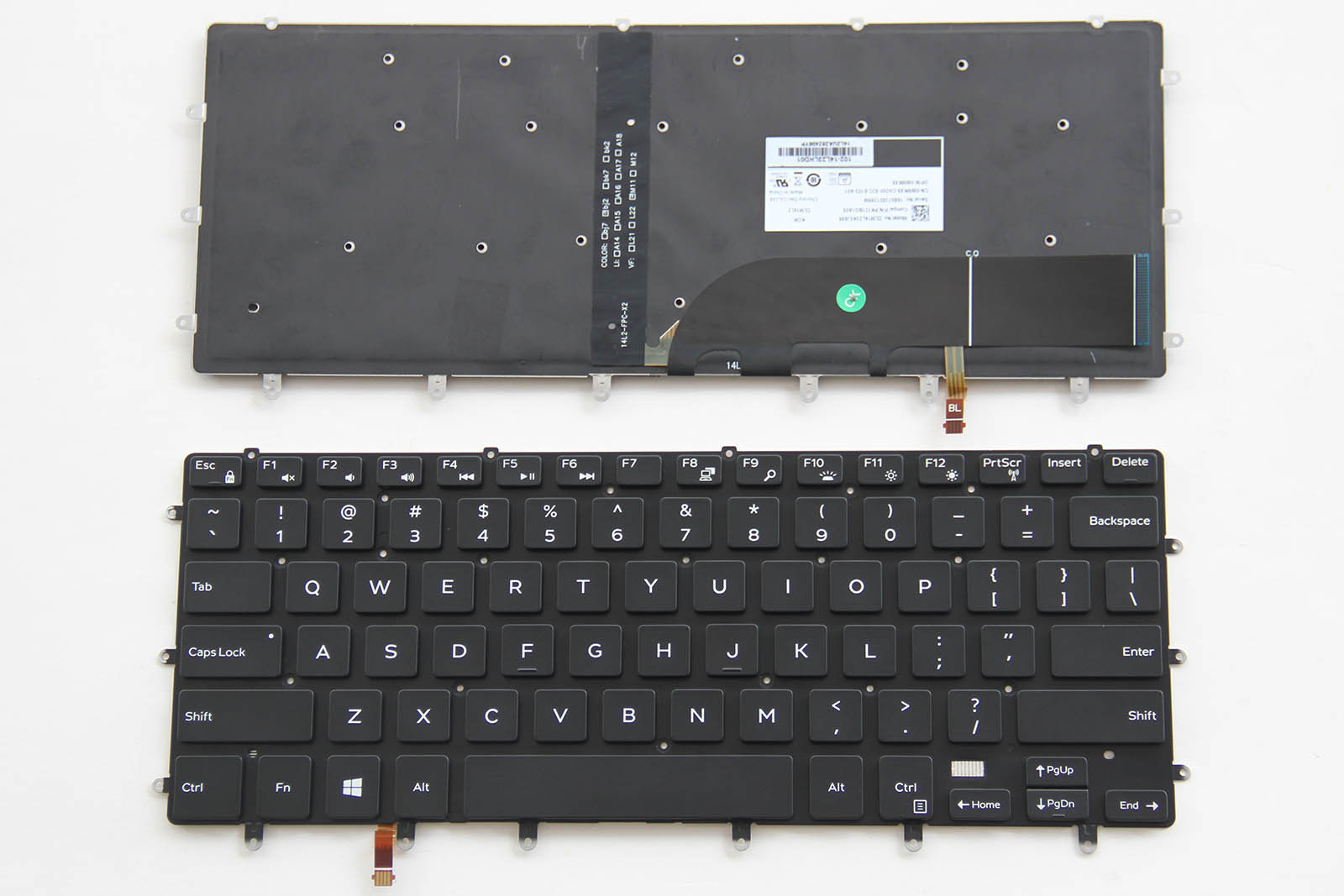 Keyboard US English for Dell XPS 15 7590 9550 9560 Backlit | eBay