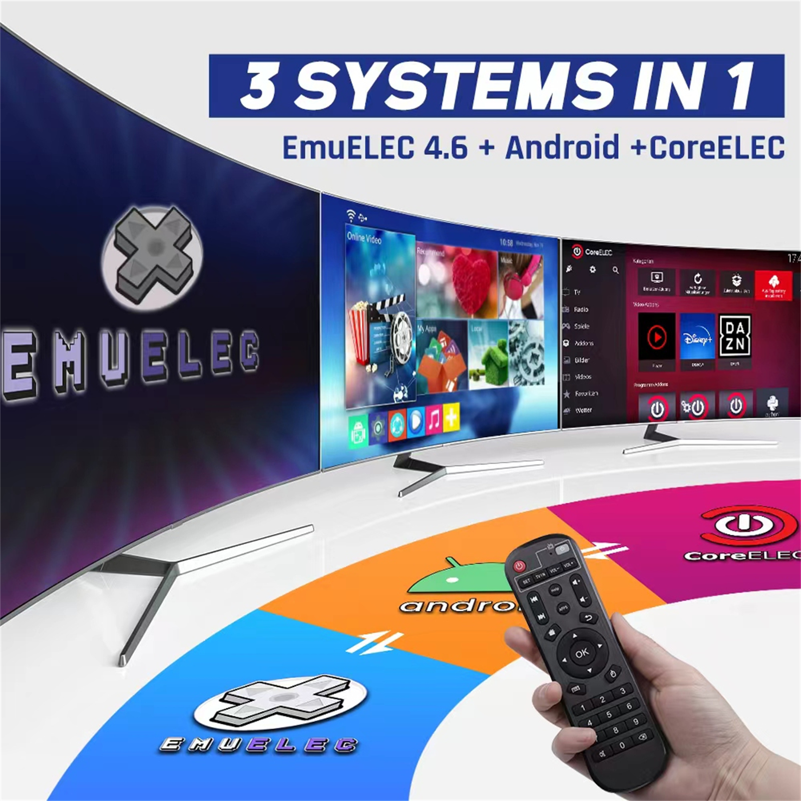 Super Console X2 Pro: Retro Video Game Console with 70,000+ Games, 65 ...